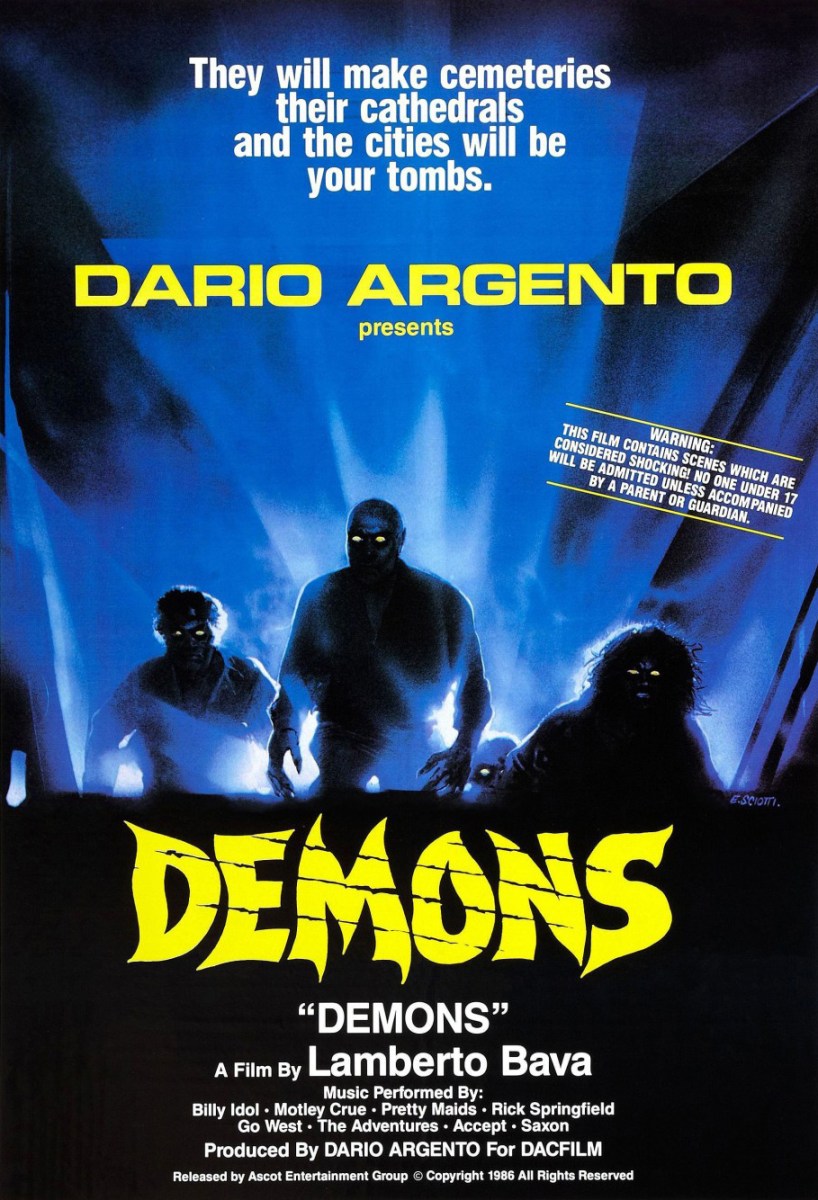 Demons (1985) – Lamberto Bava – The Mind Reels